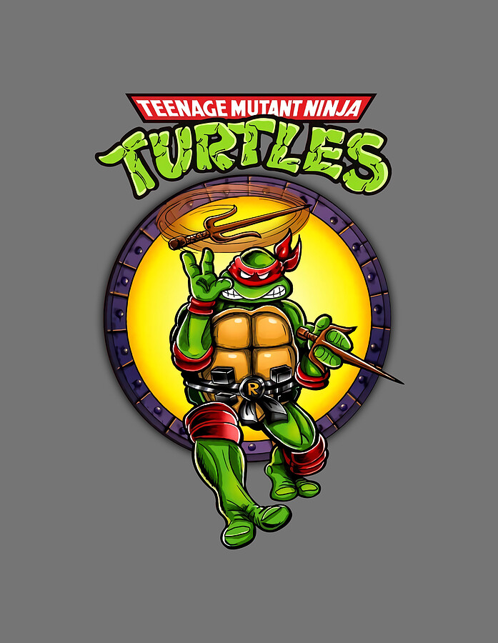 Raph 1988 style Digital Art by Max Watson - Fine Art America