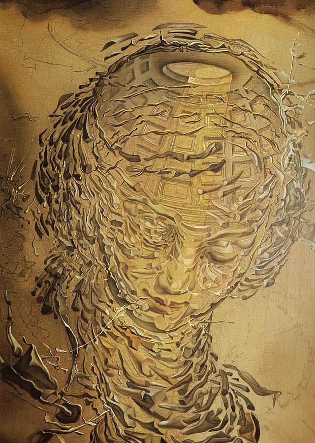 Raphaelesque Head Exploding Painting by Silvedor Dali - Fine Art America