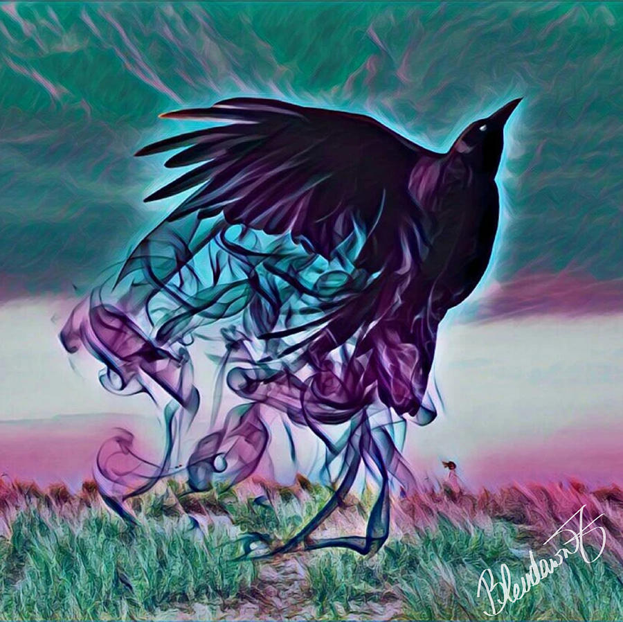Raven Medicine Digital Art by Nikki Whitehurst - Pixels