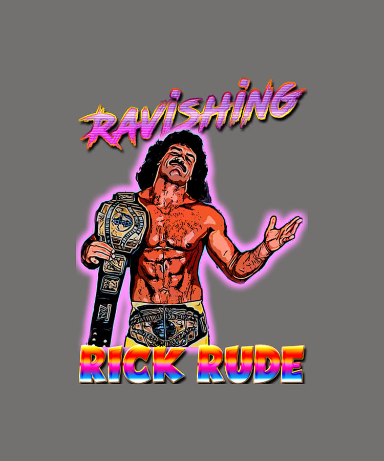 Ravishing Rick Rude T travel Painting by Karlie Daisy - Fine Art America
