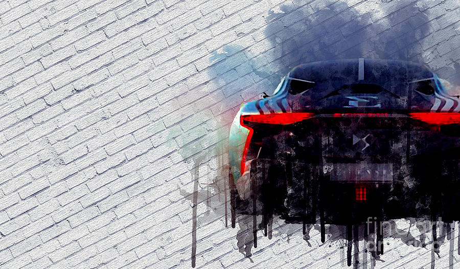 Re3422 2022 DS E Tense Performance Concept Painting by Lisa Sandra - Fine Art America