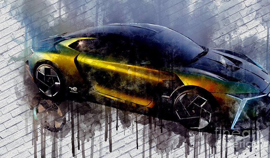 Re3423 2022 DS E Tense Performance Concept Painting by Lisa Sandra - Fine Art America