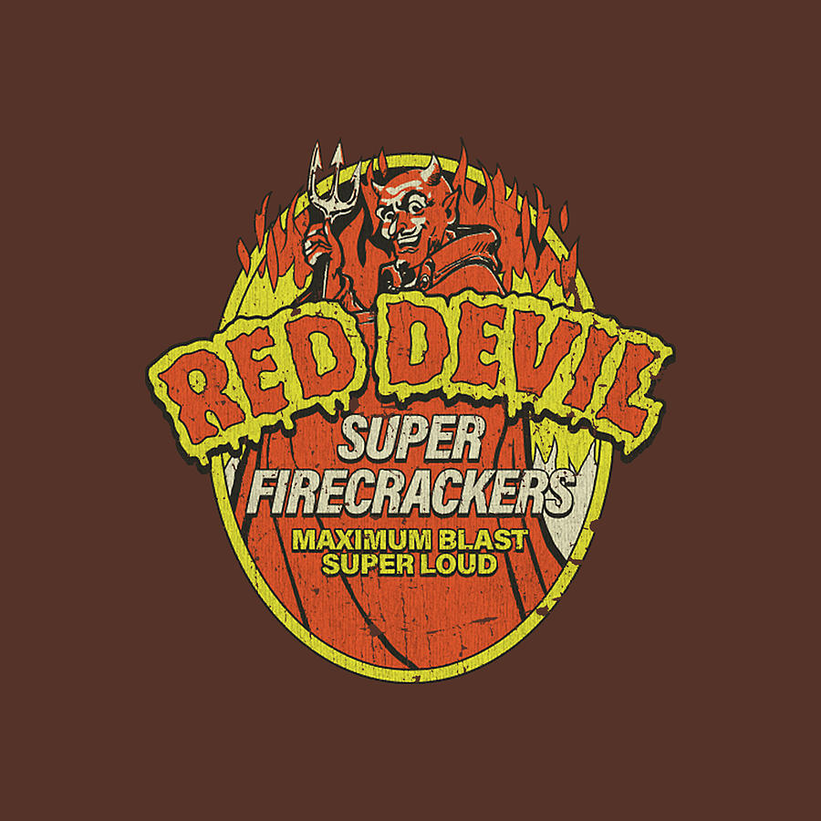 Red Devil Super Firecrackers Painting by Red Devil Super Firecrackers ...