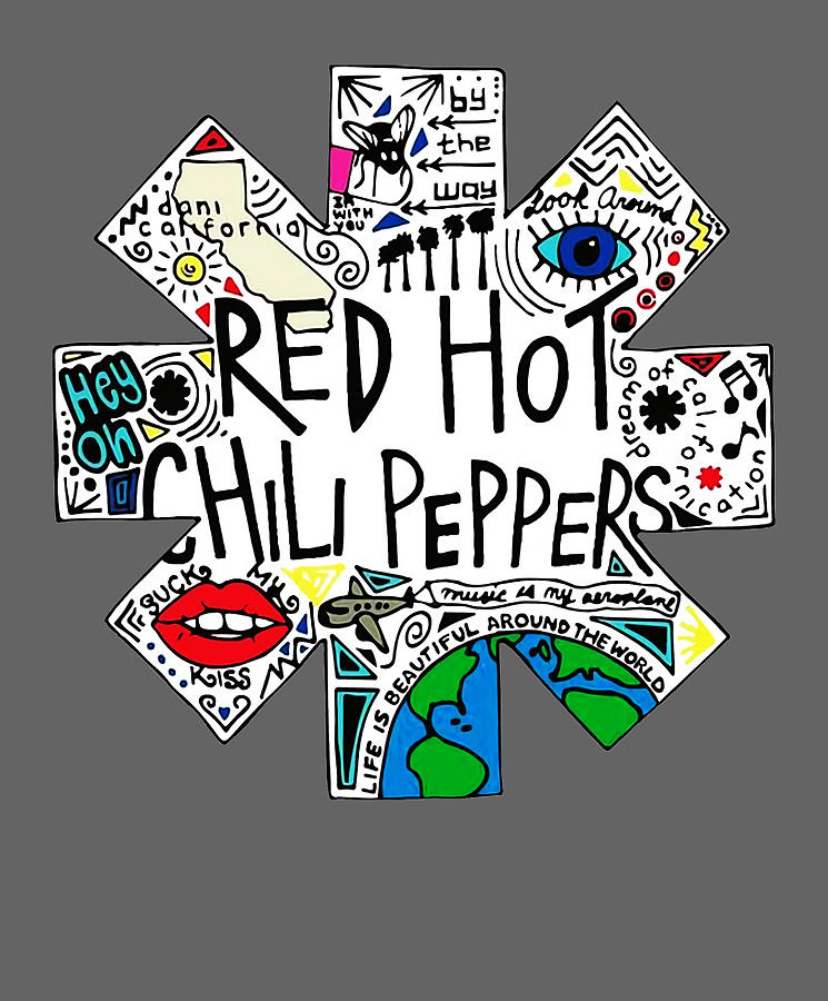 Red Hot Chili Peppers 1991 Socks Vintage Fight Like A Brave 268 Digital Art By Manoela Lousteau