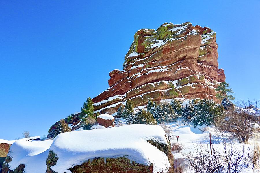 Red Rocks Colorado Photograph by Denise Mazzocco - Fine Art America