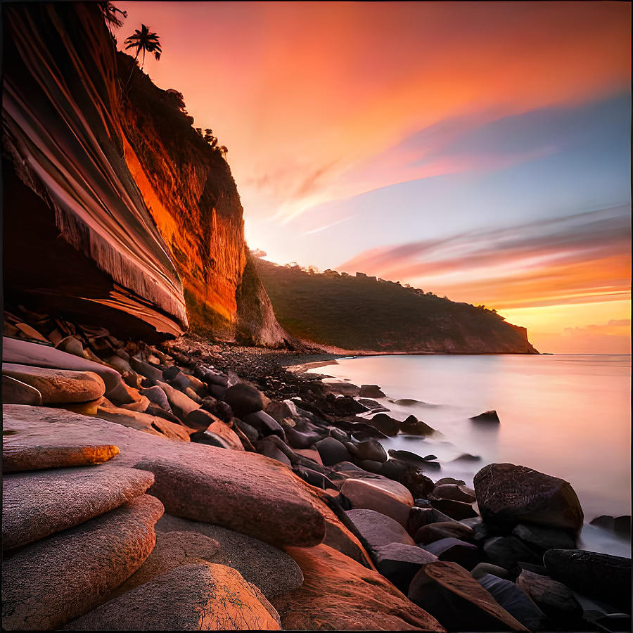 Red Rocks Digital Art by Gabriel Cusmir - Fine Art America