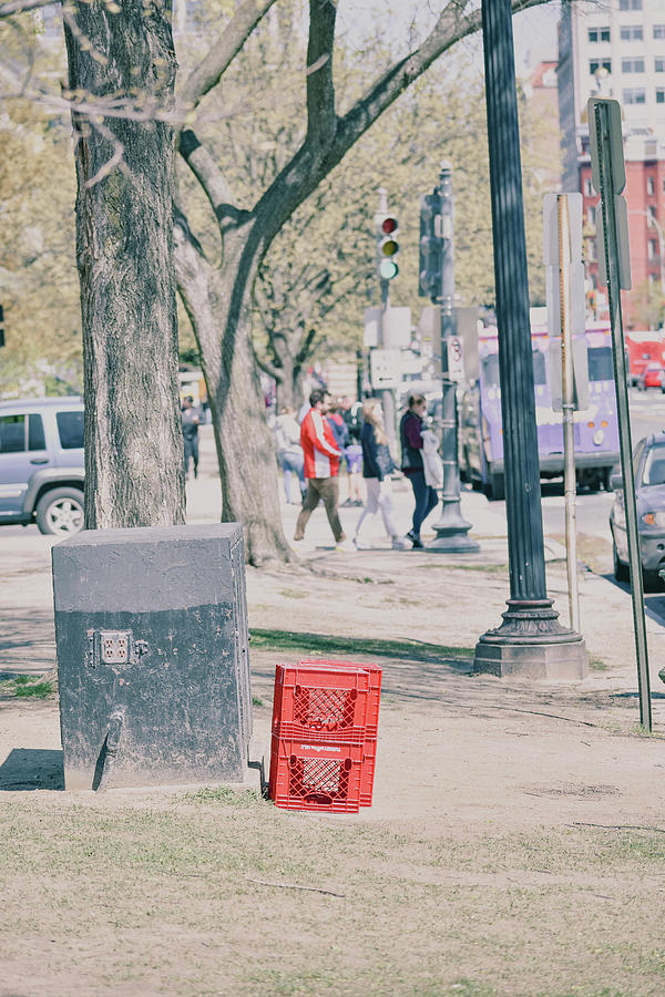 Red Stack' Photograph by Alexander Semidey - Fine Art America
