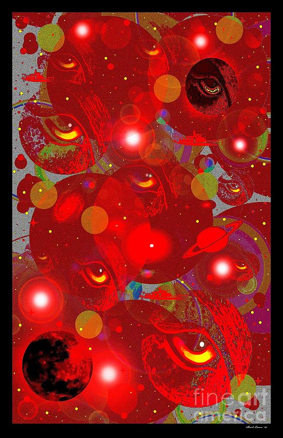 Red Wolves Digital Art by Bart Eason - Fine Art America