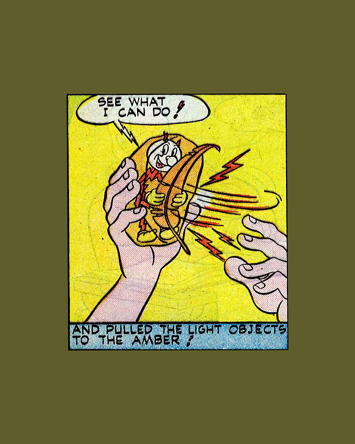 Reddy Kilowatt comic 3. Digital Art by Ashley Barcelo - Fine Art America