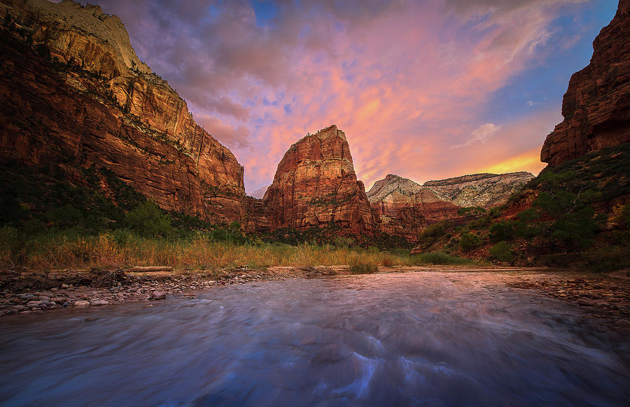 Reflecting on Zion Photograph by Mikes Nature - Pixels Reflecting on Zion Photograph by Mikes Nature - Pixels