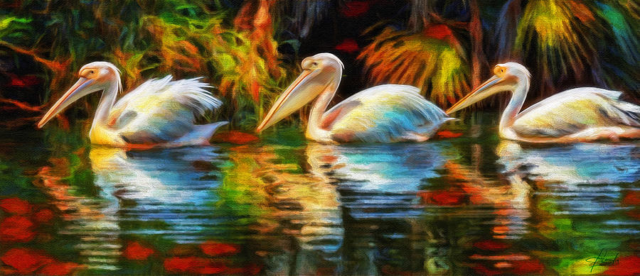 Reflection Painting by George Bloise - Fine Art America