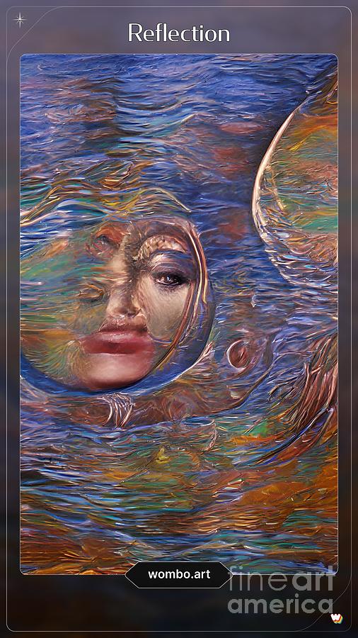 Reflection Digital Art by SUDA Studios Tech - Pixels