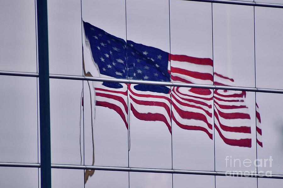 Reflective Flag Photograph by James Lloyd - Fine Art America