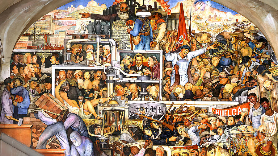 Remastered Art Mexico Today and Tomorrow by Diego Rivera 20240710 ...