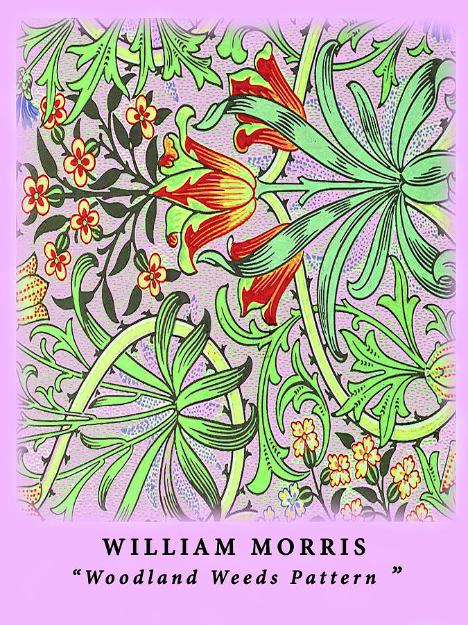 Remix William Morris Weeds Pattern Painting by Ipsita Das | Pixels Remix William Morris Weeds Pattern Painting by Ipsita Das | Pixels
