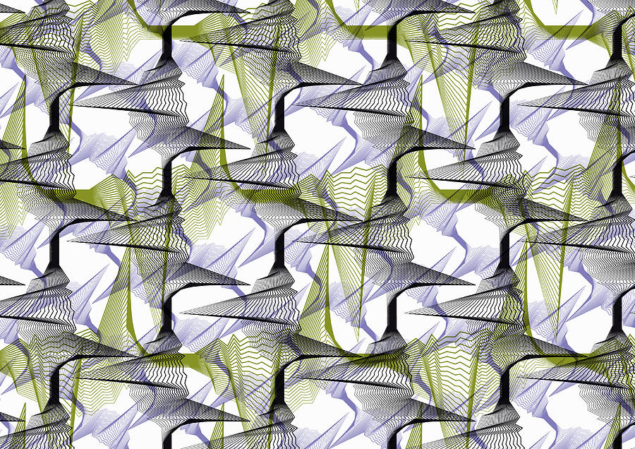 Repeat mesh pattern Digital Art by Philippe Intraligi - Fine Art America
