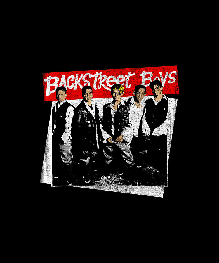 Retro Backstreet Boys Tribute Digital Art by Ngoc Van - Pixels