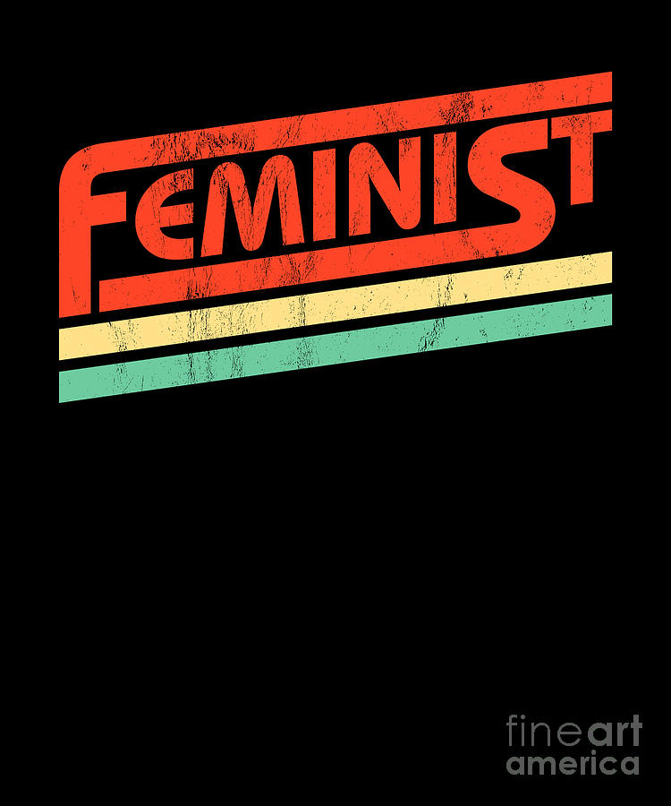 Retro Feminist 70s 80s Feminism Resist Drawing By Noirty Designs Pixels