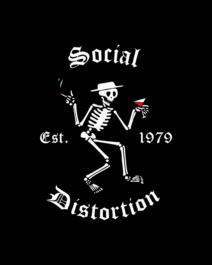 Retro Social Arts Distortion Band Est 1979 Legends Digital Art by Kirk ...