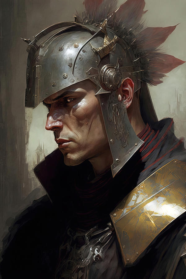 Revan Castiel, the Inquisitor, 03 Painting by AM FineArtPrints - Fine Art America