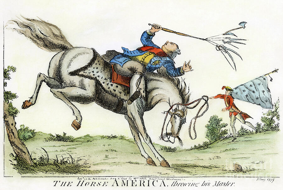 Revolutionary War Cartoon, 1779 Photograph by Granger - Fine Art America