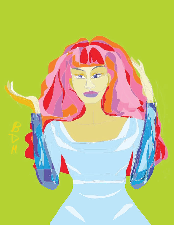 Rhaveeng Rhedd Digital Art by Brenda Dulan Moore - Pixels Rhaveeng Rhedd Digital Art by Brenda Dulan Moore - Pixels