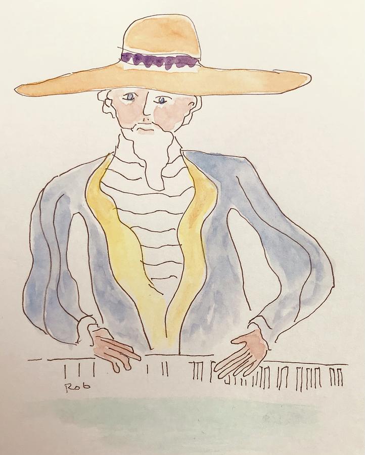 Rhythm Section Drawing by Robert Dougherty - Pixels