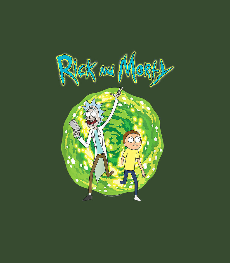 Rick And Morty Dimension Digital Art By Rylnn Neah Fine Art America
