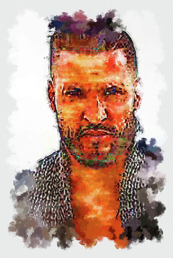 Ricky Whittle Digital Art by Walter Florine | Pixels