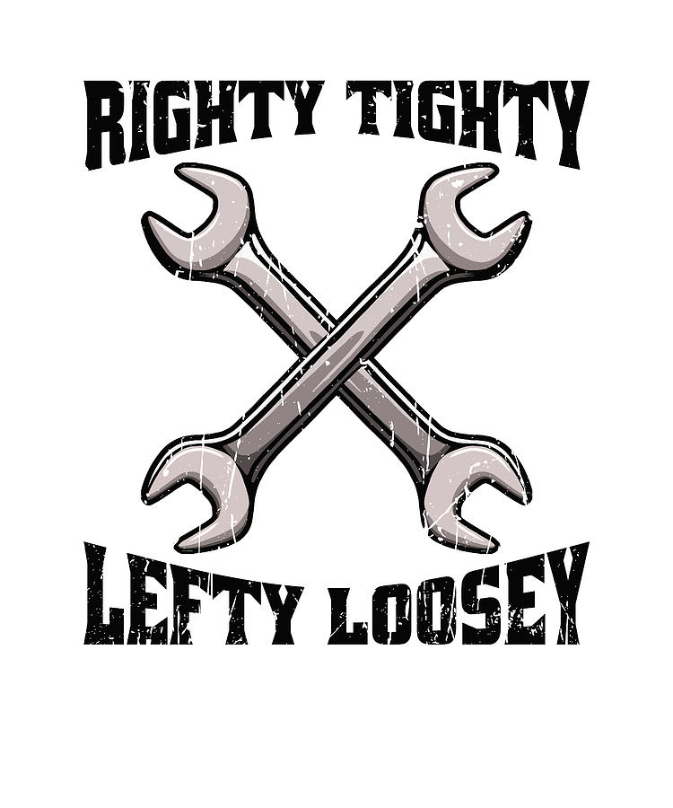 Righty Tighty Lefty Loosey Pipefitter Digital Art By Anthony Isha
