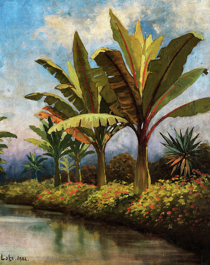 River and Plantation Painting by August Lohr - Fine Art America
