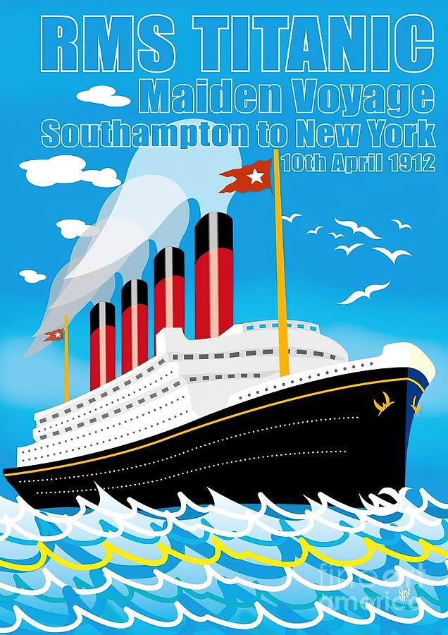 Rms Titanic Painting by Danielle Ross - Fine Art America Rms Titanic Painting by Danielle Ross - Fine Art America