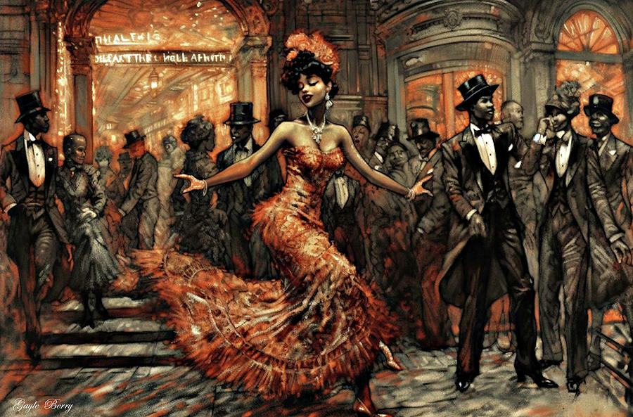 Roaring Twenties 03 Mixed Media by Gayle Berry - Fine Art America