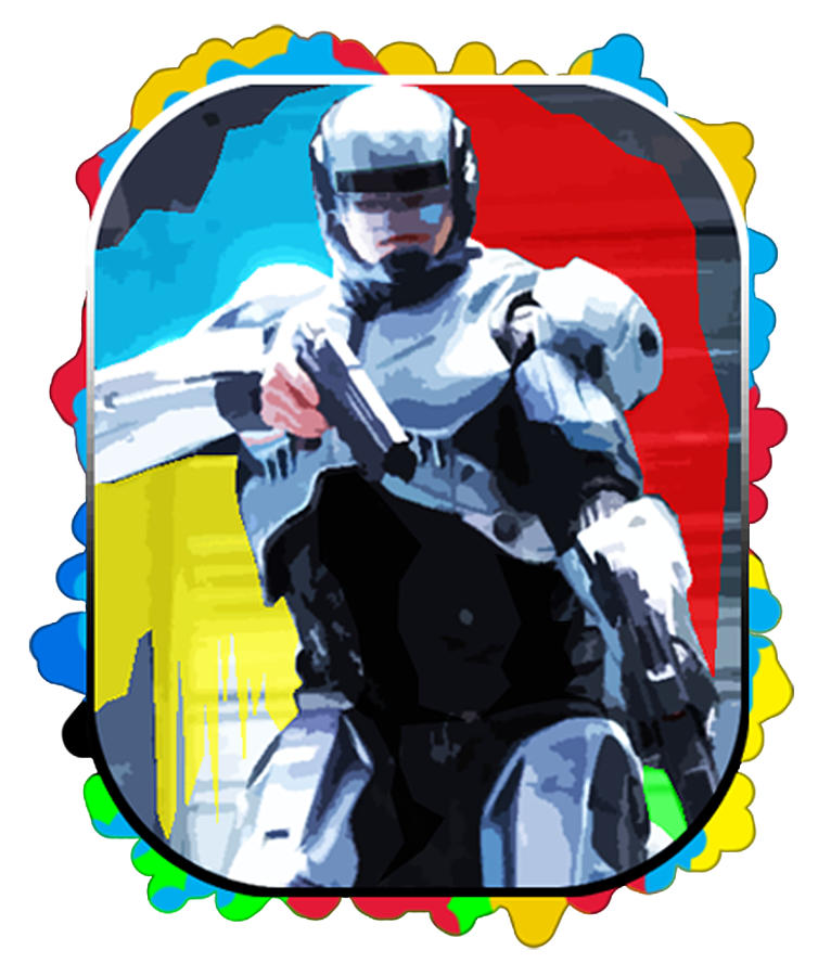Robo Cop Pic Digital Art By Kodang Lala Fine Art America