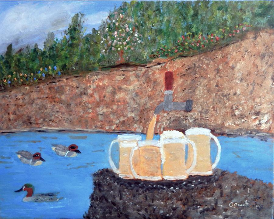 Rock Solid Painting by Bert Grant - Fine Art America