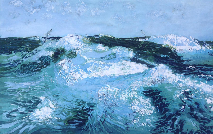 'Rockin' and Rollin' - batik painting by Rosi Robinson Painting by Rosi ...