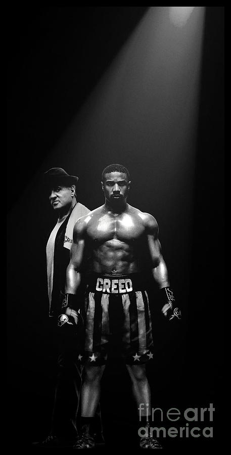 Rocky Balboa Creed Digital Art by Vivian Kearns - Fine Art America