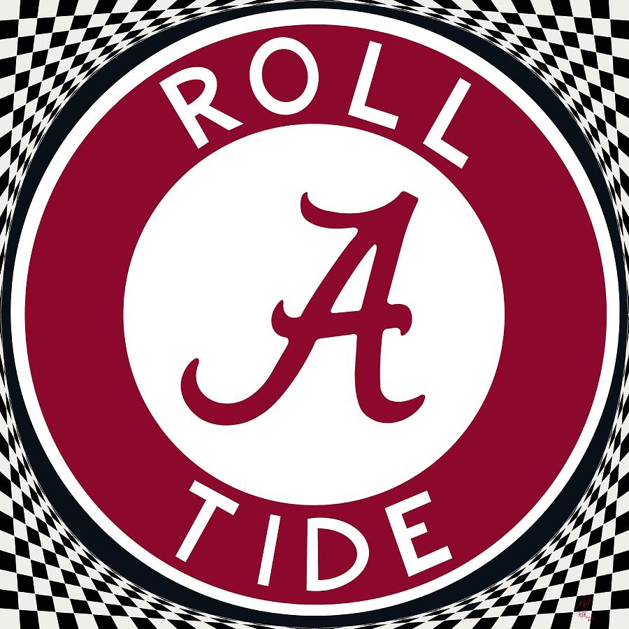 Roll Tide Digital Art by Kurt Abbott - Fine Art America