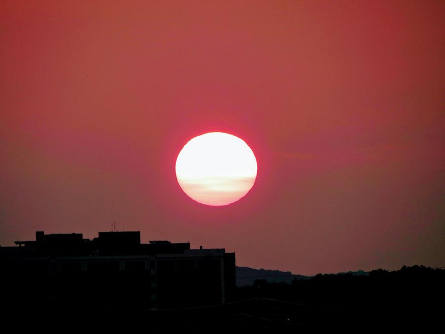 Rooftop Sunset Photograph by Arvid Hall - Fine Art America