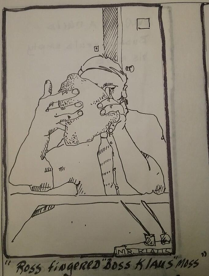 Ross Boss Moss Drawing by Larry Van Fleet - Pixels