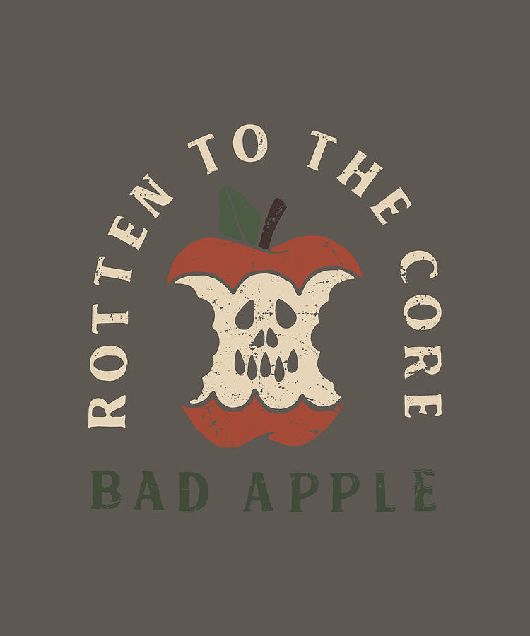 Rotten To The Core Bad Apple Daughter Digital Art by Duong Ngoc Son ...