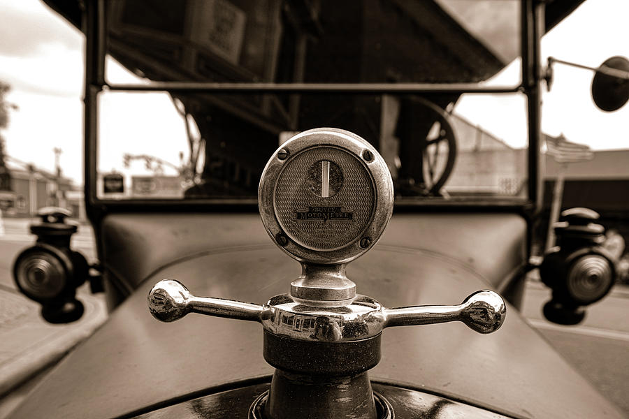Royce Moto Meter on Model-T Ford Photograph by Julie A Murray - Fine ...