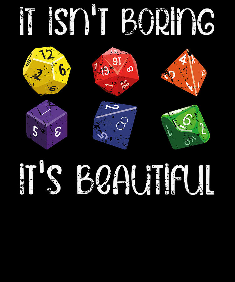 Rpg Cube Role Playing Game Digital Art By Toms Tee Store Fine Art America