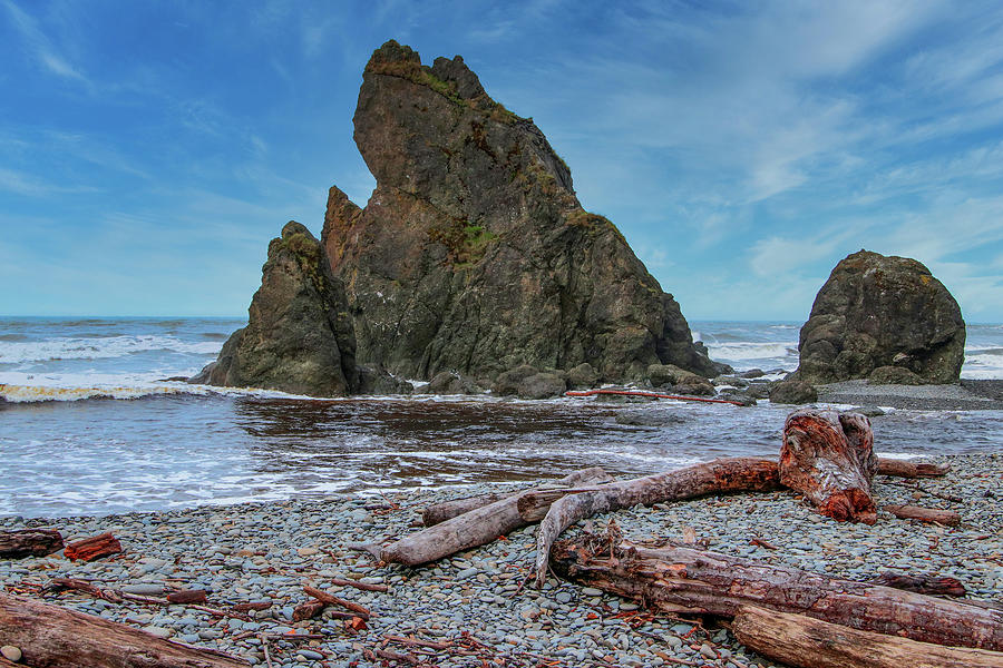 Ruby Beach Photograph by Brian M Lumley - Pixels