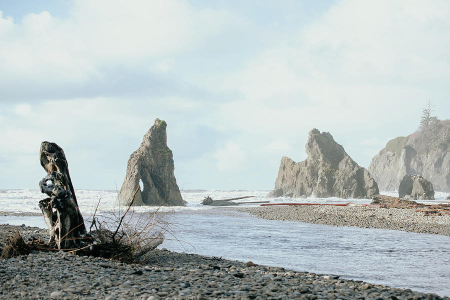 Ruby Beach Rock Formations Photograph by Cam Smith - Fine Art America