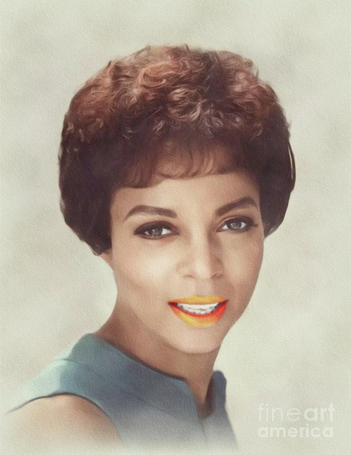 Ruby Dee, Actress Painting by John Springfield - Pixels
