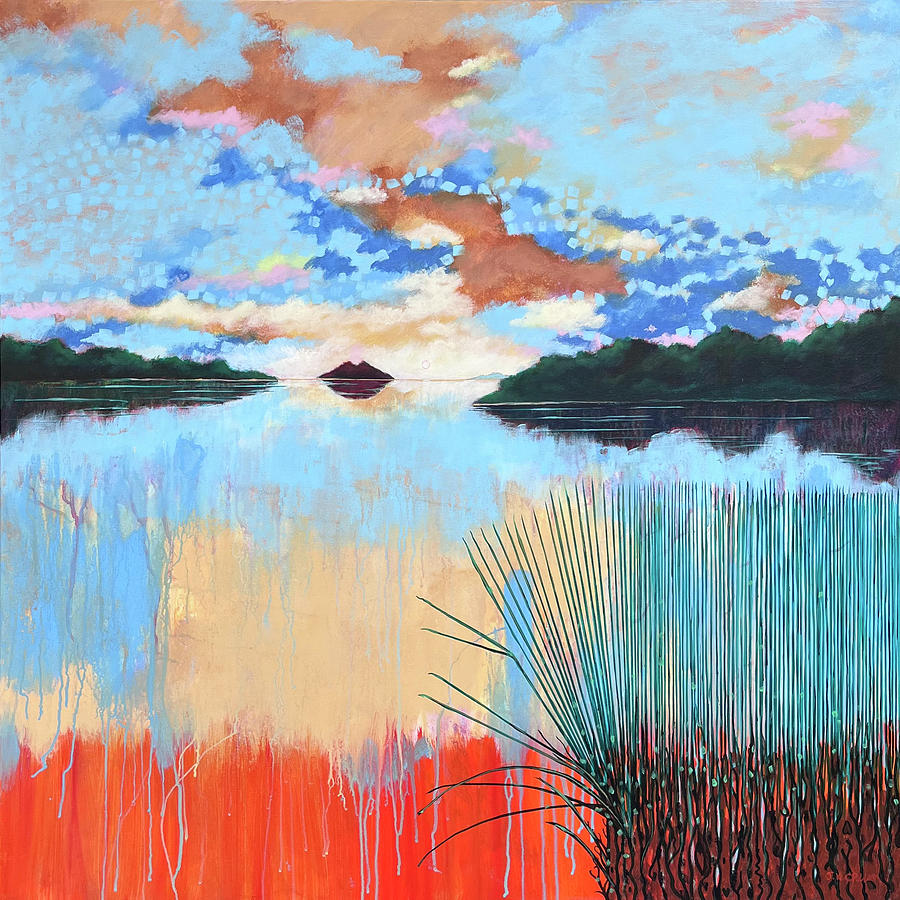 Ruby Lips Painting by John Crum - Fine Art America