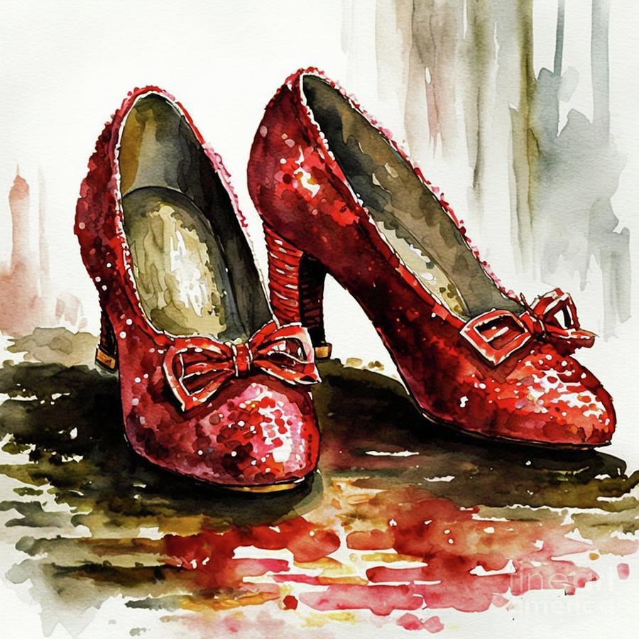 Ruby red OZ 05 Photograph by Howard Roberts - Fine Art America