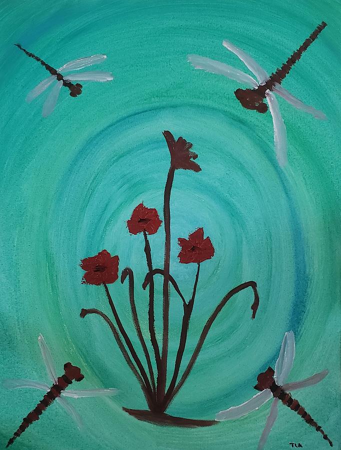 Ruby Red Painting by Tabitha Kremesec - Fine Art America