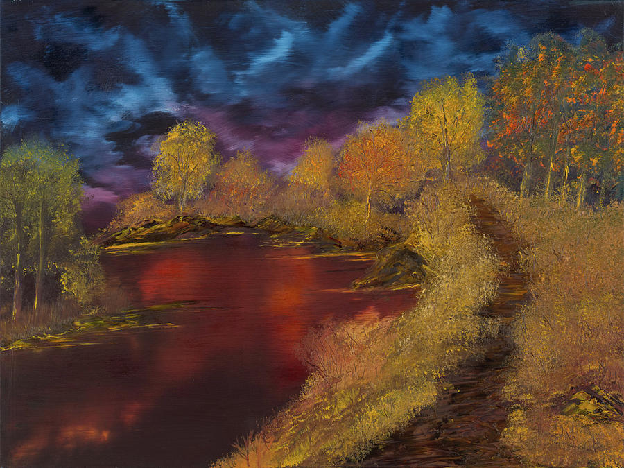 Ruby River Painting by John Nicholson - Fine Art America